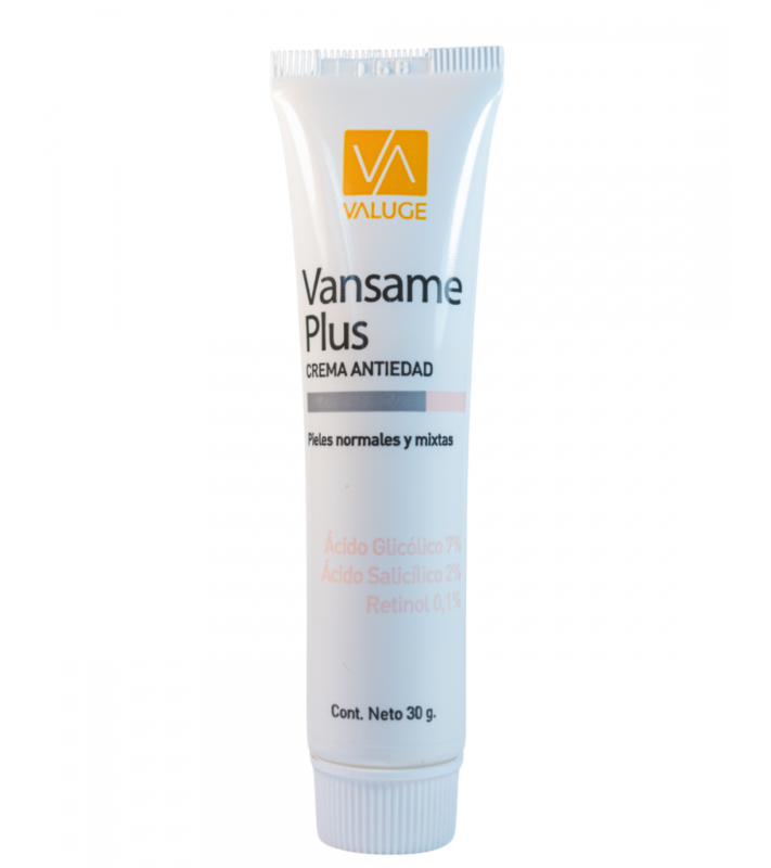 VANSAME PLUS CREMA SUAVIZANTE x 30 gr | Luxcare